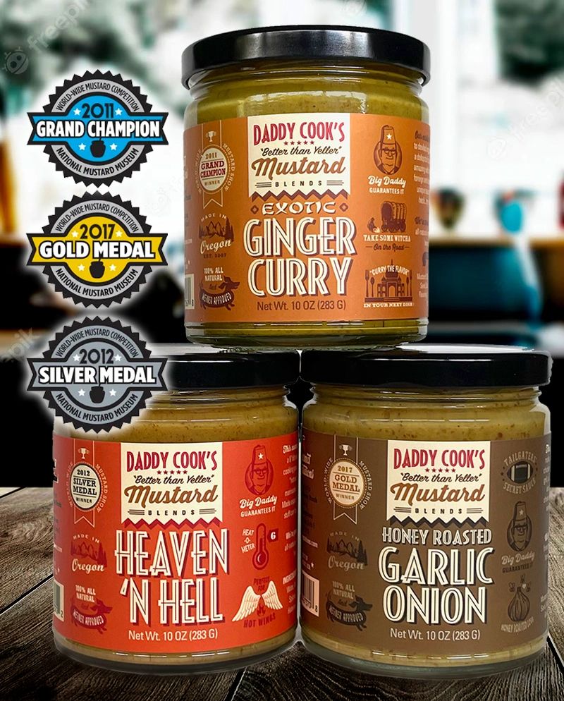 Super-Duper Award Winner Mustard Pack