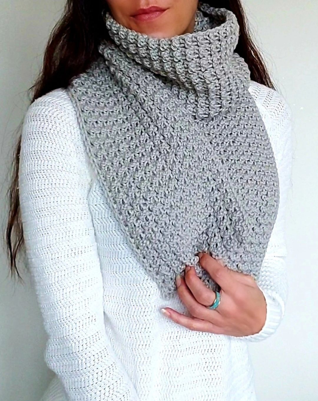 Big Cozy Scarf Free Crochet Pattern