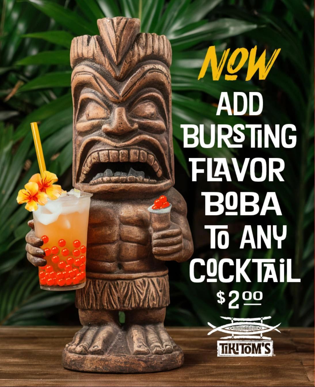 Menu | Tiki Tom's