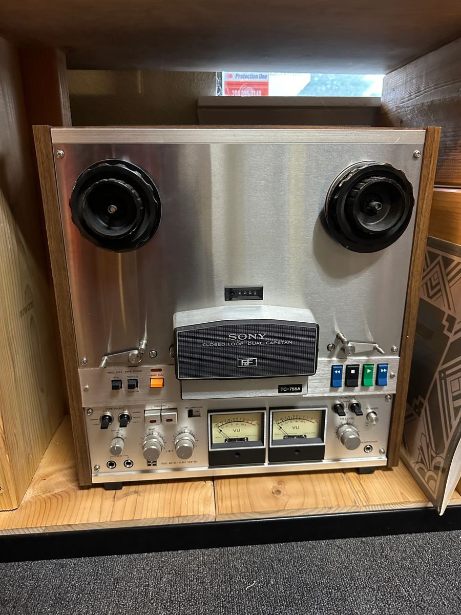 Sony TC-755A Stock Silver