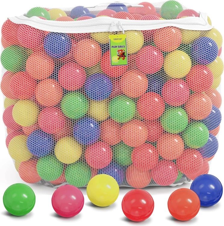 Click N' Play Plastic Balls for Ball Pit, 400 Count