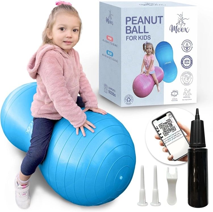 Meex Sensory Peanut Ball for Kids Therapy and Exercise