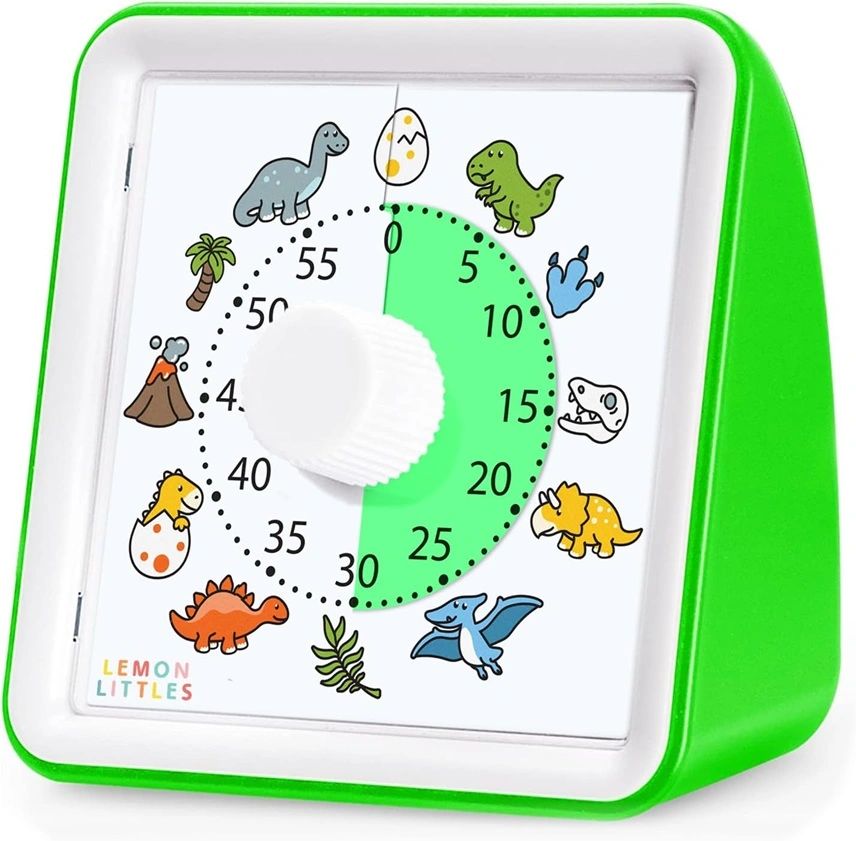Visual Timer for Kids, Toddler, Autism, ADHD & Preschool Classroom