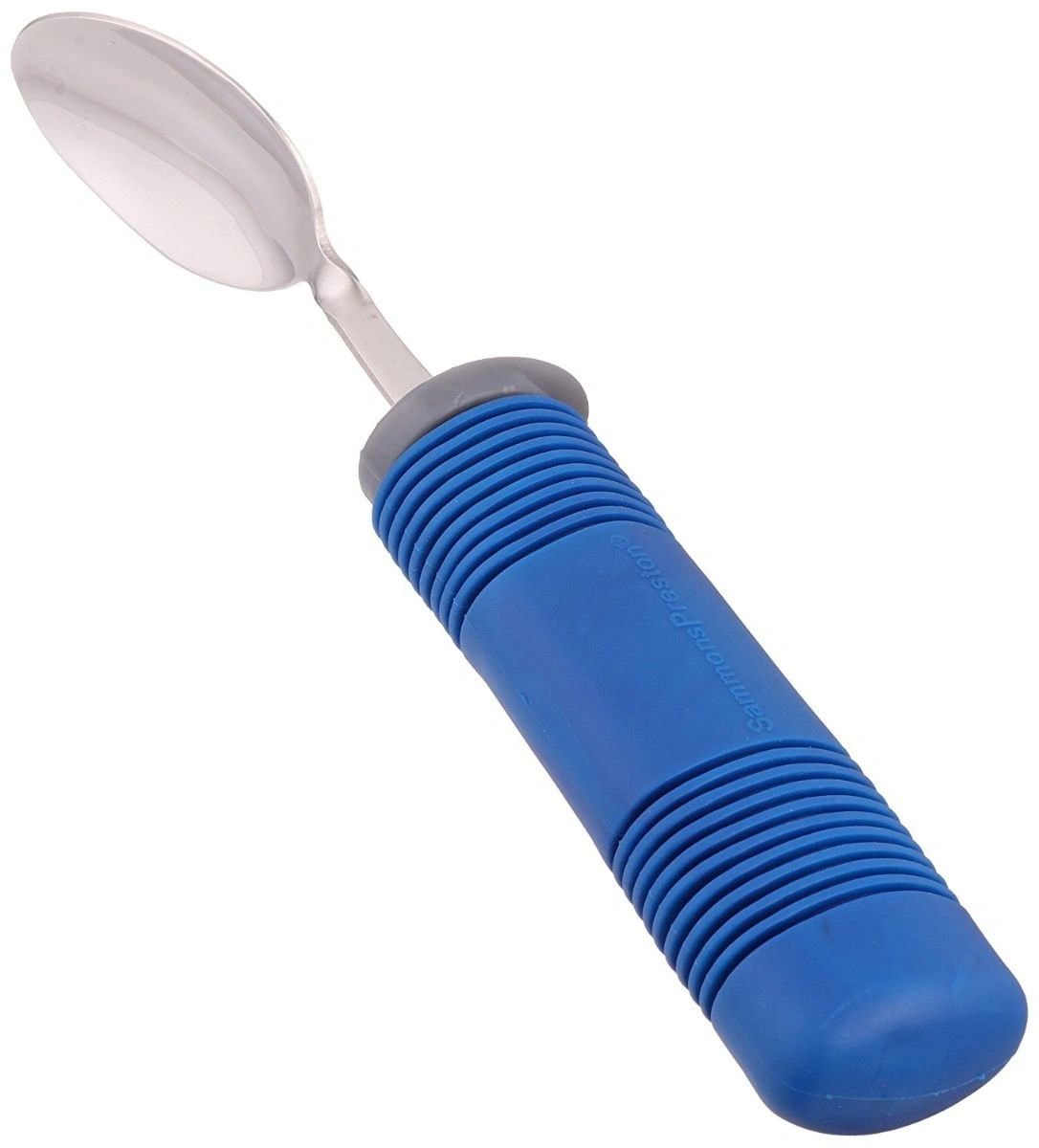 Sammons Preston Comfy Grip Teaspoon, Stainless Steel Bendable Spoon ...