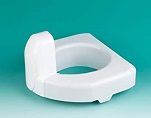 2 Set- Maddak Toilet Seat Splash Guard-WHITE
