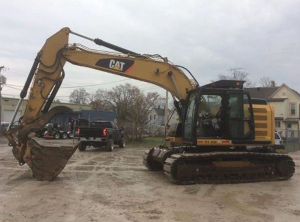 CAT CATERPILLAR 2014 MODEL 320 TFX1034 HI RAIL RAILROAD MOW EXCAVATOR
