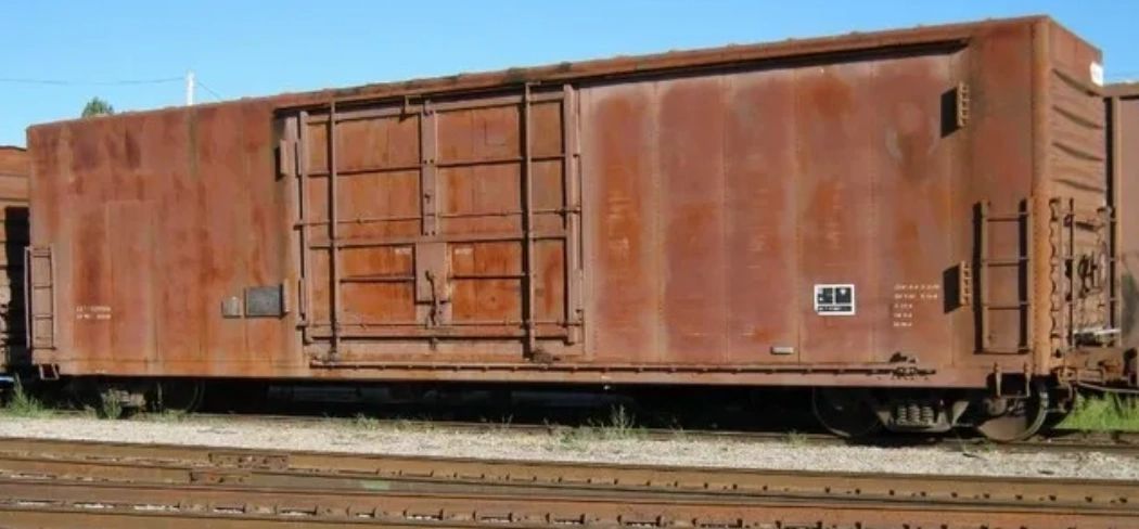 (10) 1974 5283 CUBE 70 TON RAILROAD RAIL CAR BOX CARS FOR SALE ONLY
