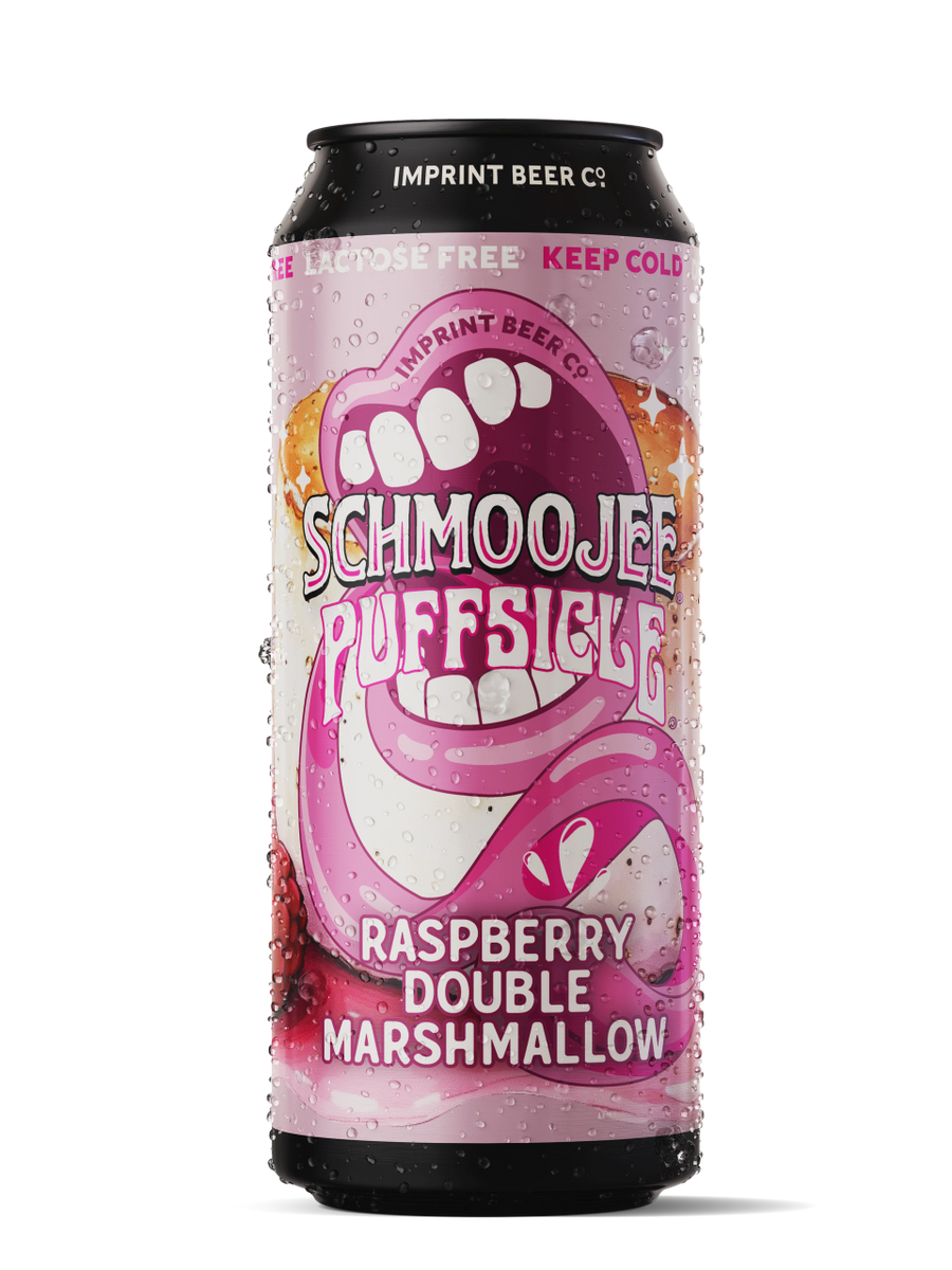 Schmoojee Puffsicle Raspberry Double Marshmallow