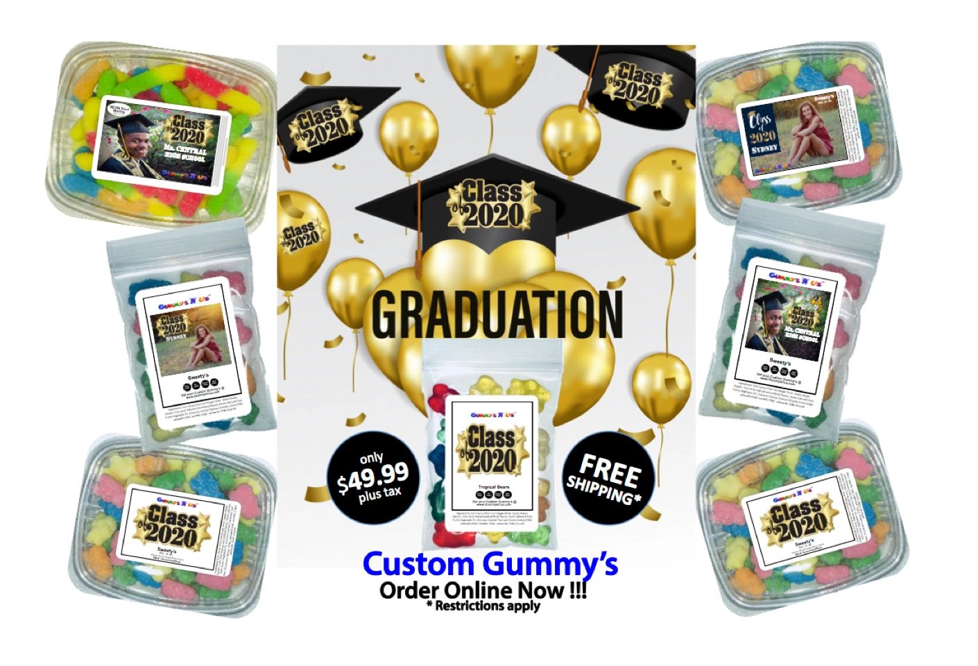 Custom Options | Gummy's R Us