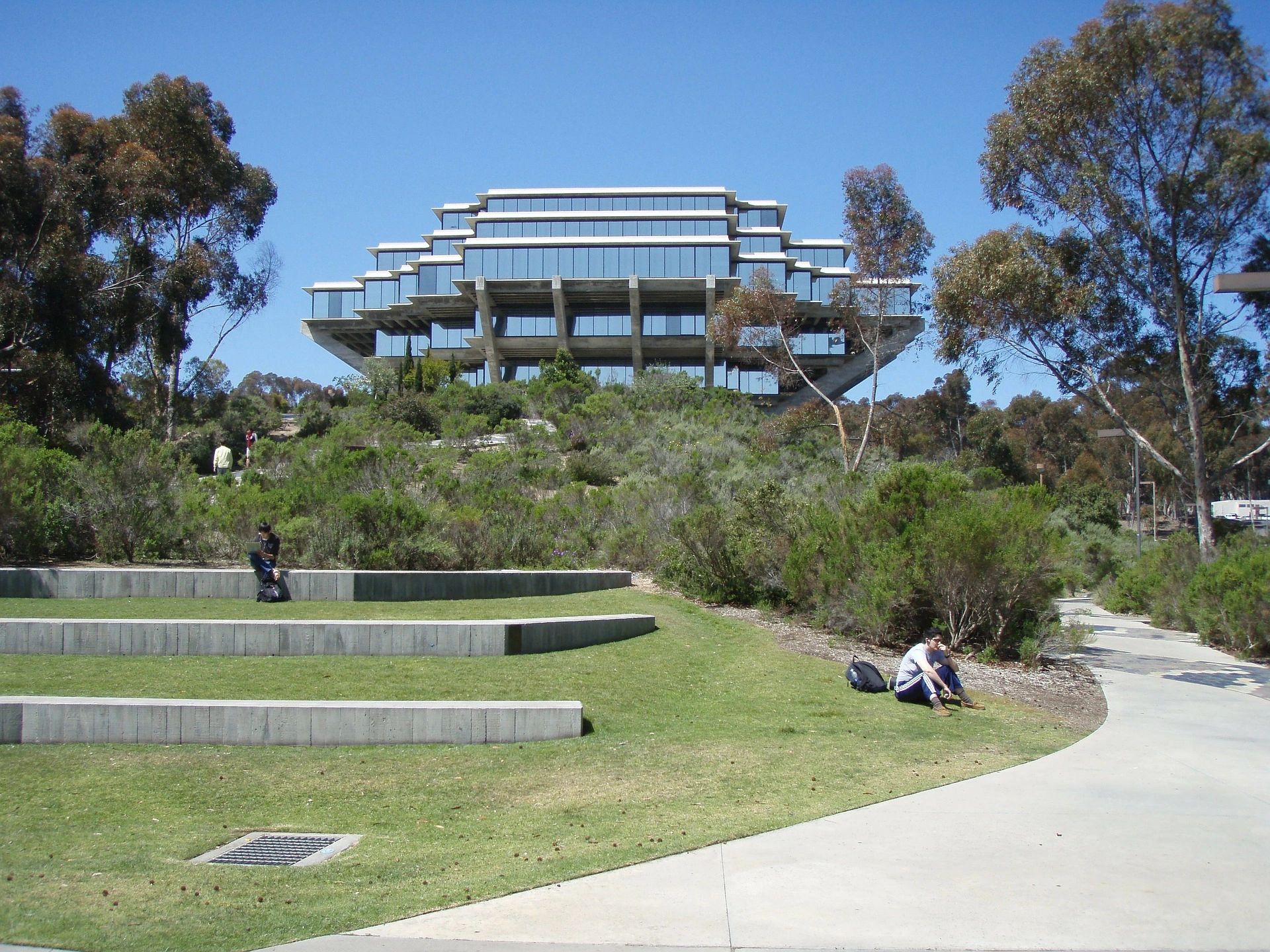 Ucsd Library Interior