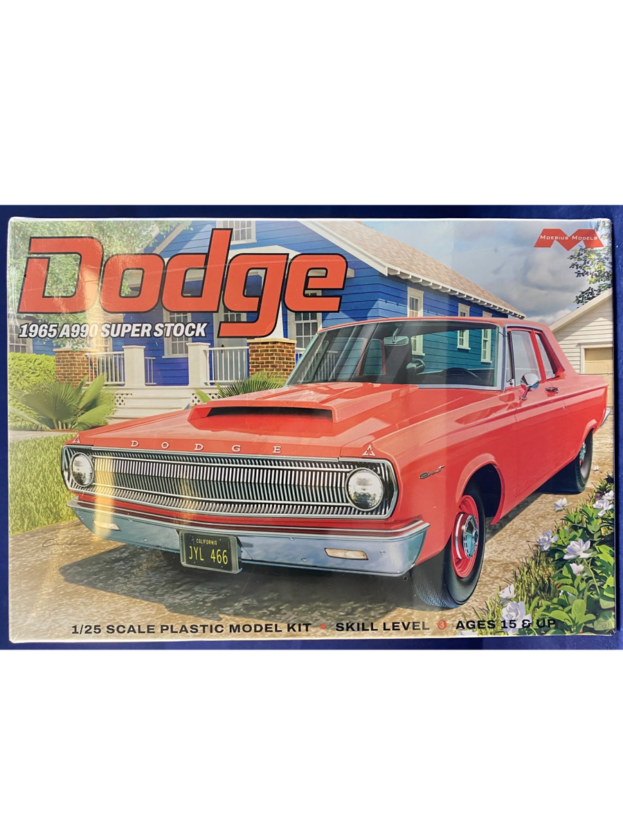 Moebius 2460 1965 Dodge A990 Super Stock 1/25