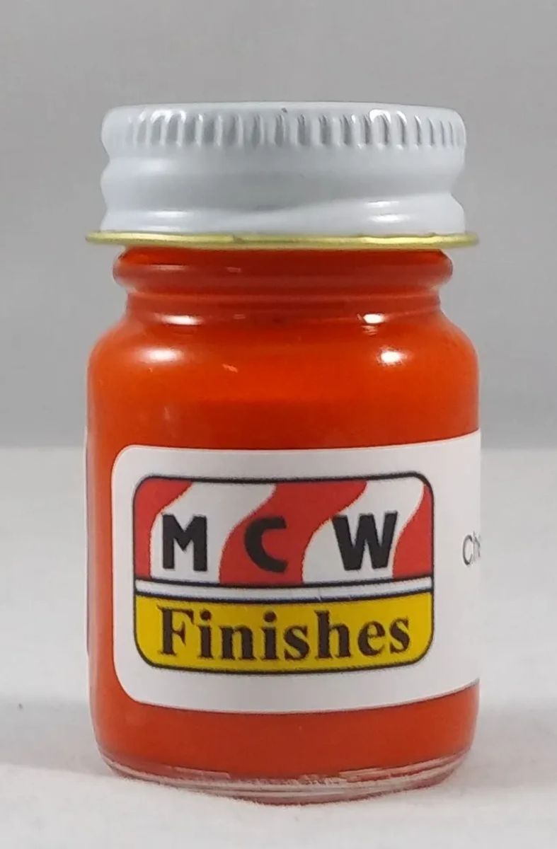 1401E Chevy Engine Red Enamel