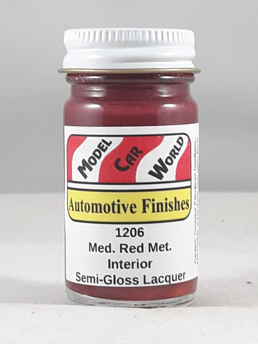 1206 Semi-Gloss Med. Red Met. Lacquer