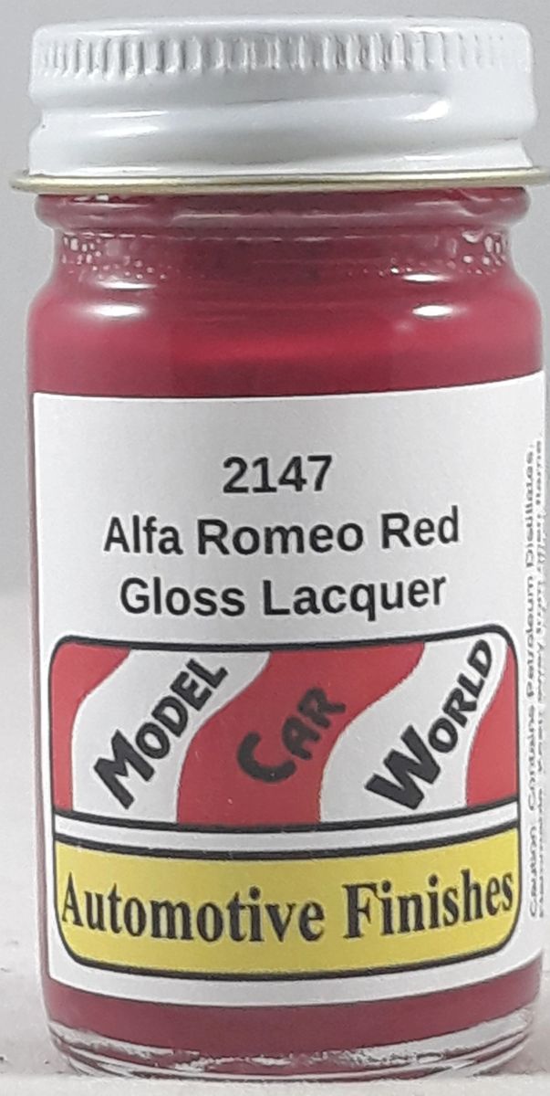 2147 Alfa Romeo Red Lacquer