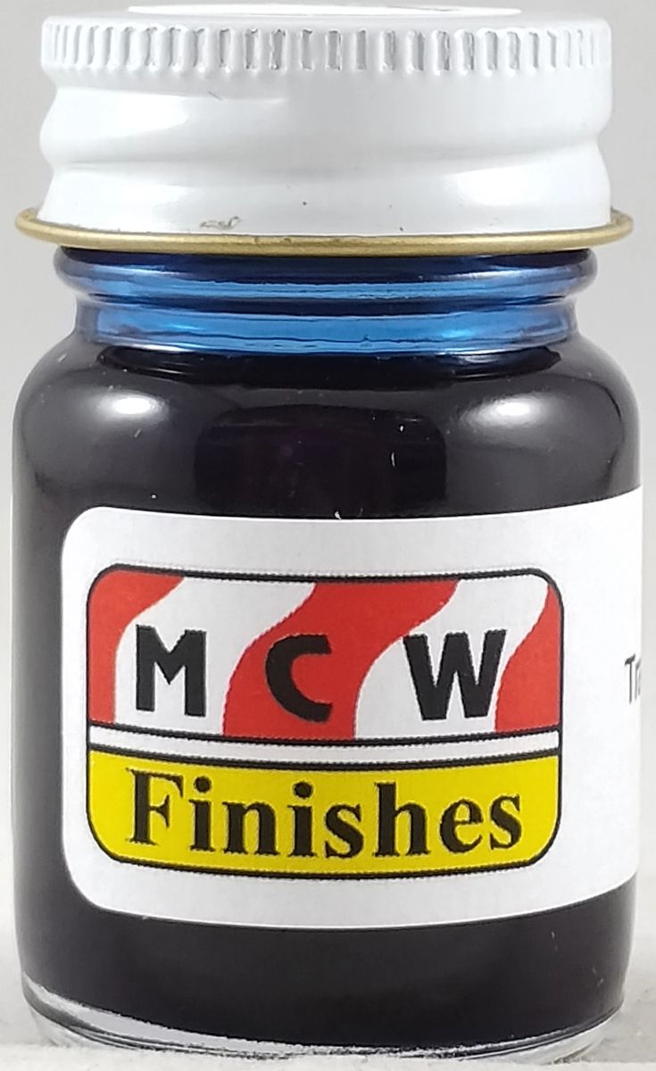 2412E Transparent Blue Enamel