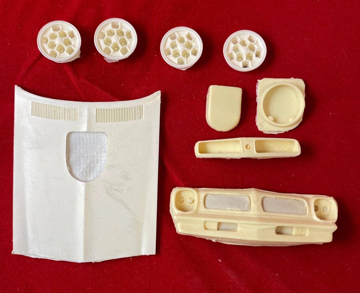 1976 Trans Am Conversion set for 1977 MPC Trans Am kit 1/25 Scale