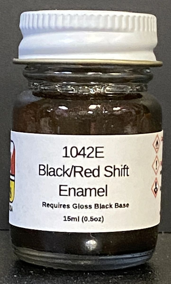 1042E Black Red Color Shift Enamel
