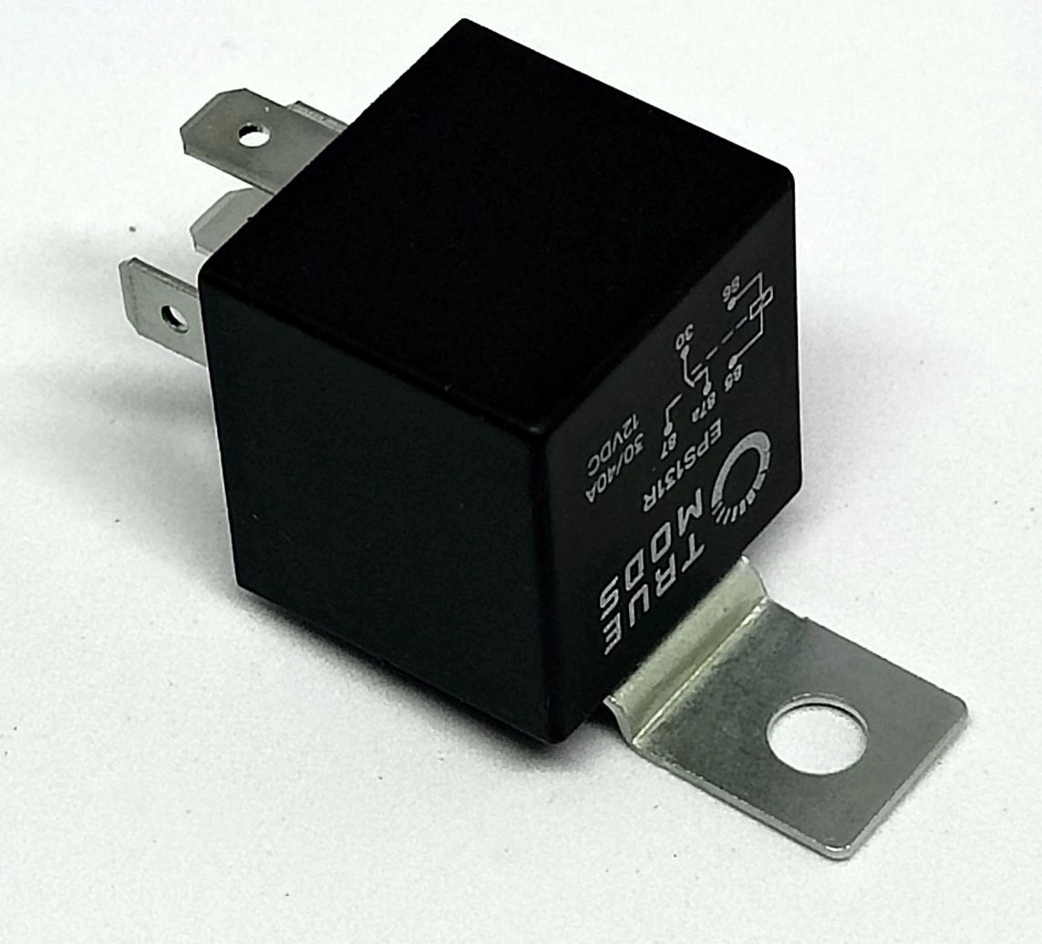 Track Power relay. Starts and stops power at analog race start and end.