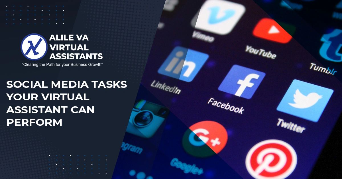 SOCIAL MEDIA TASKS YOUR VIRTUAL ASSISTANT CAN PERFORM