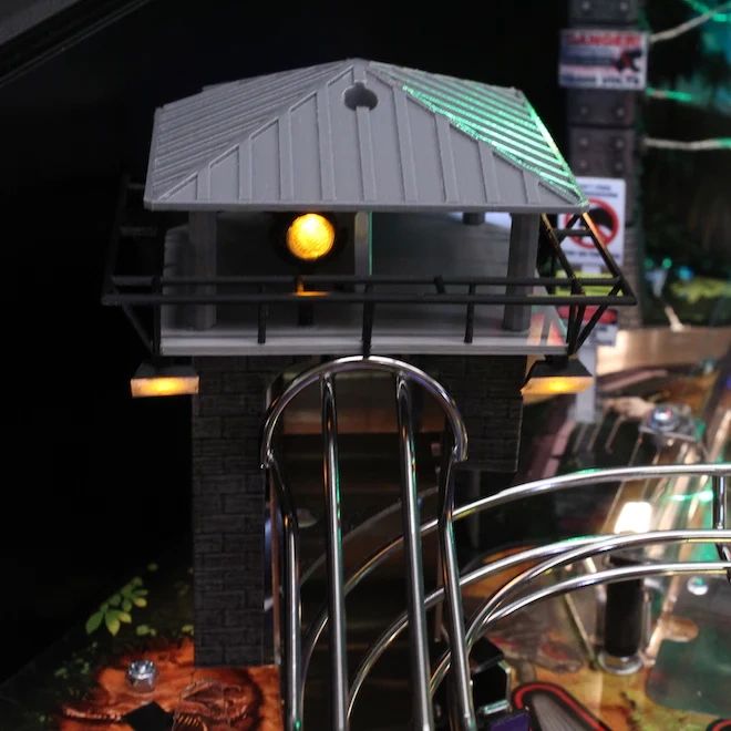 JURASSIC PARK PINBALL RAPTOR LOOKOUT TOWER