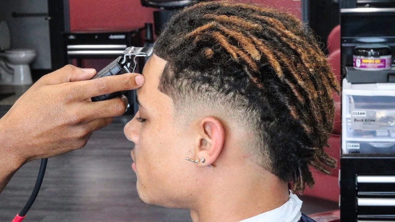 Dreads With Taper Fade