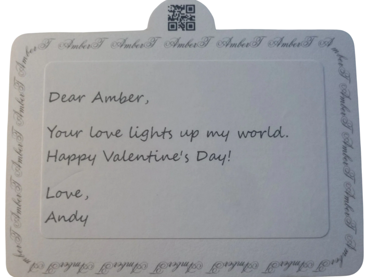 "Direct to Receiver" Paper Note Package (One per Card)