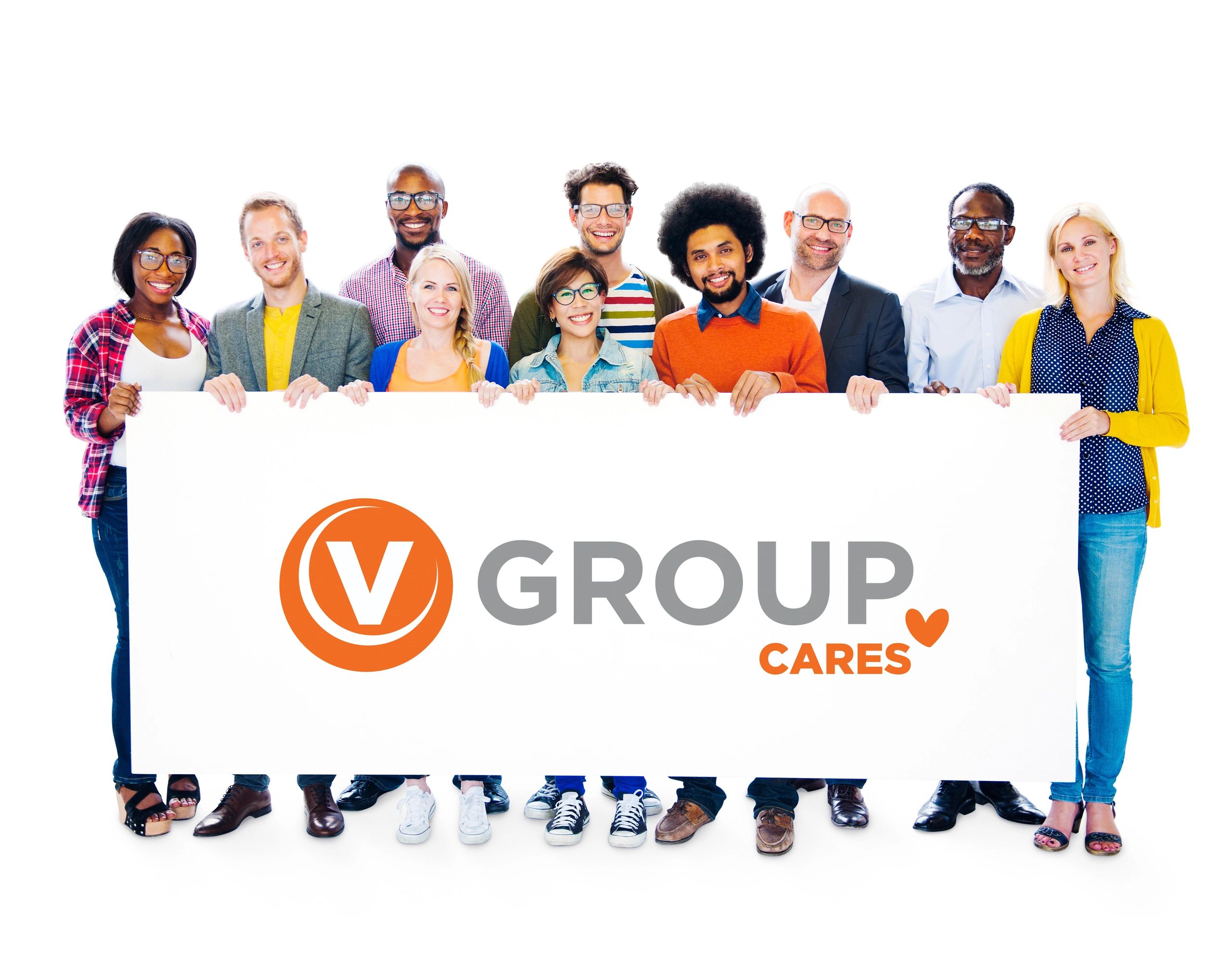 V Group Cares