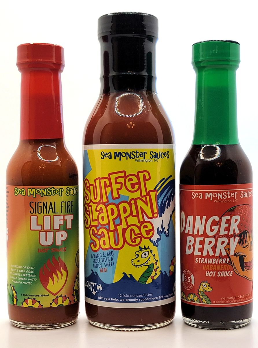 Sea Monster Sauce Sampler