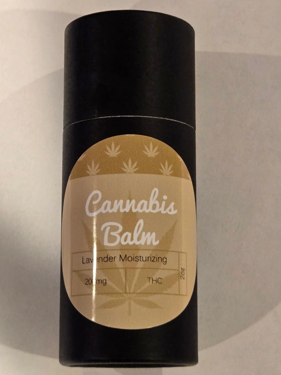 2oz LAVENDER MOISTURIZING / PAIN RELIEF BALM STICK 200MG THC