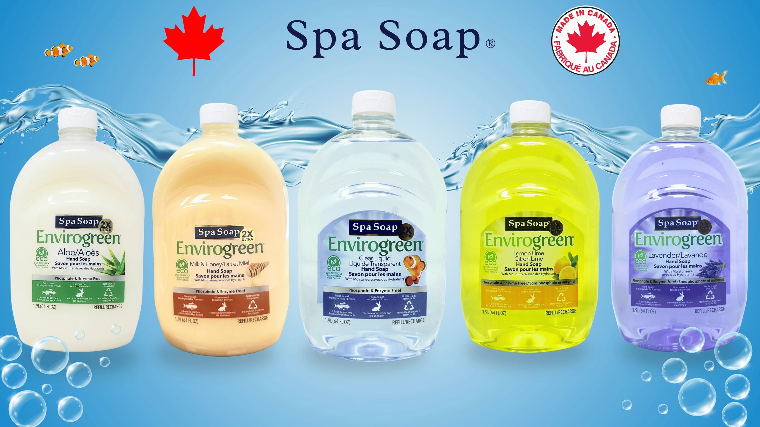 Liquid Hand Soap - SpaSoap®