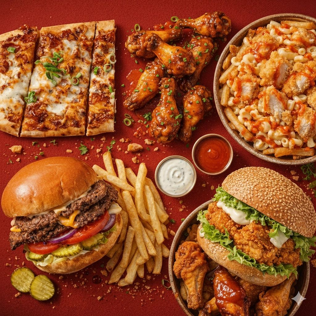 Delicious Chicken Wings and Tenders Menu - Wing Zing