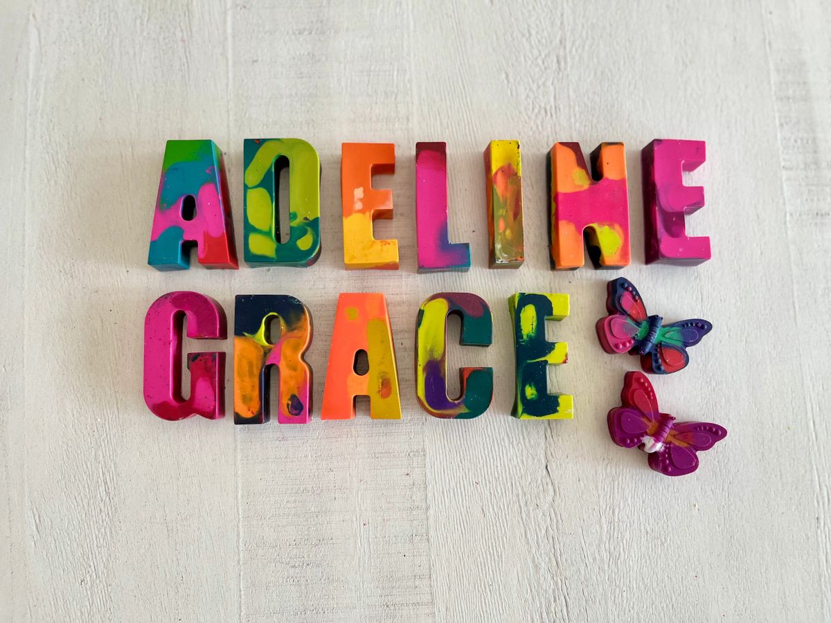 Personalized Name Crayons