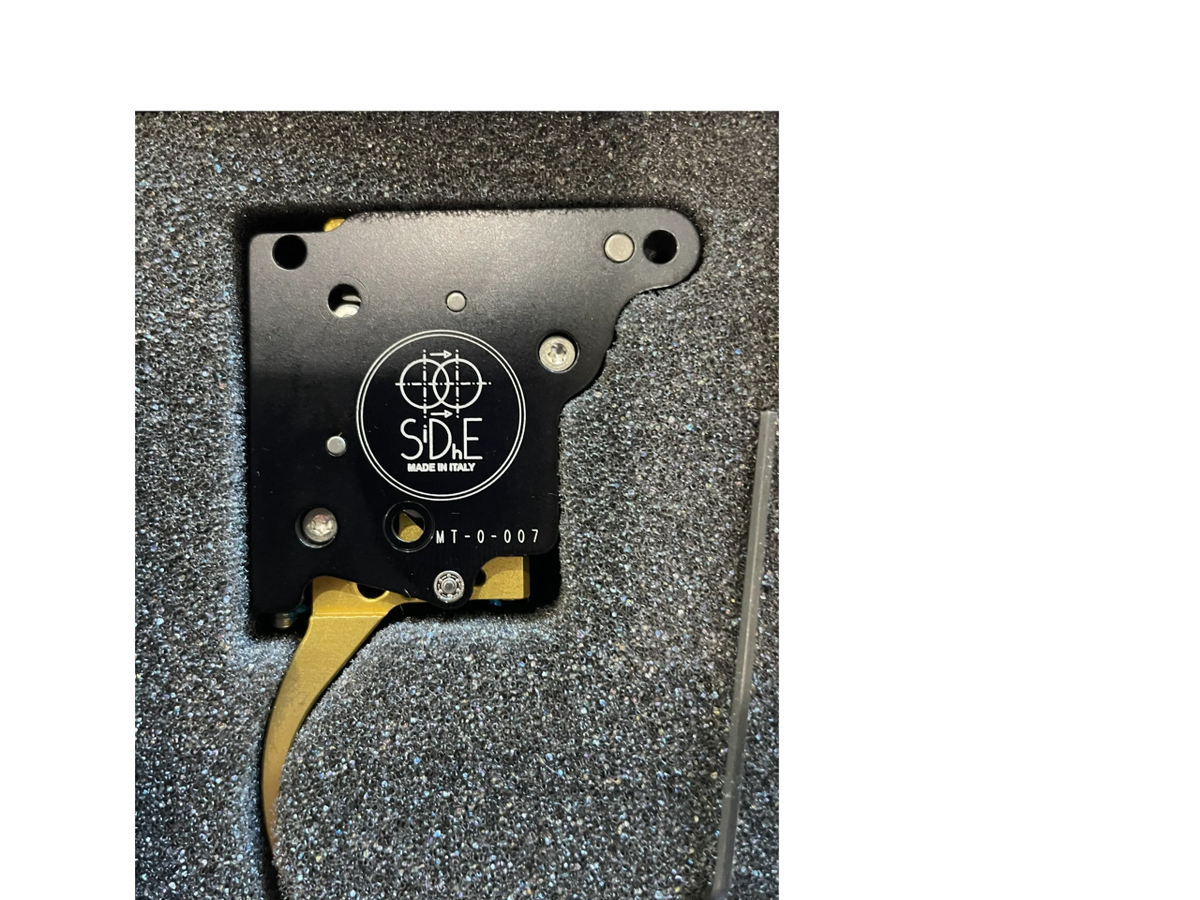 Sidhe Trigger Benchrest Rem 700 Style - BLACK TRIGGER BLADE