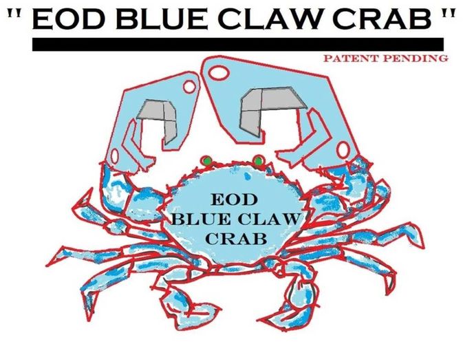 EOD BLUE CLAW CRAB - Eod Cutting Tool, Military Diving, Police