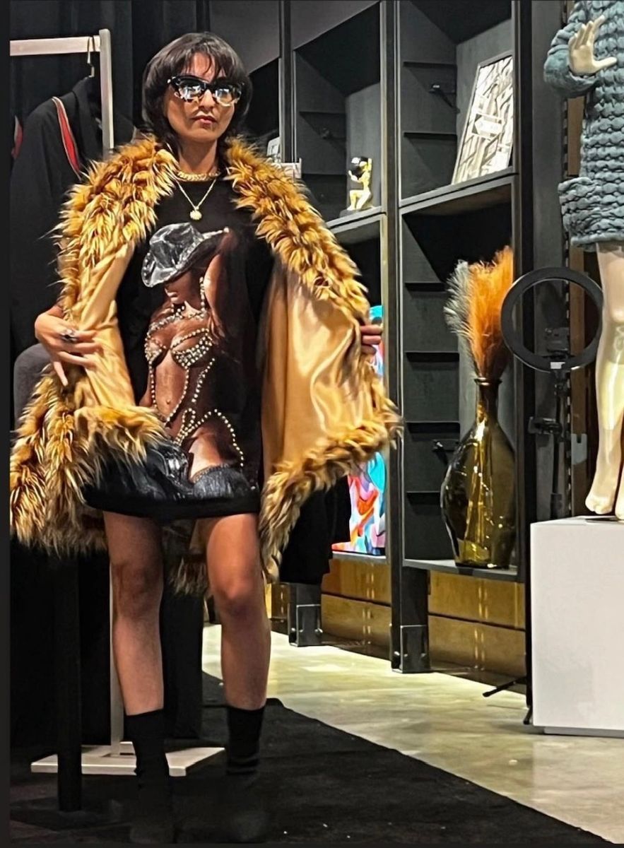 Liz & May Fur Vest - Earth