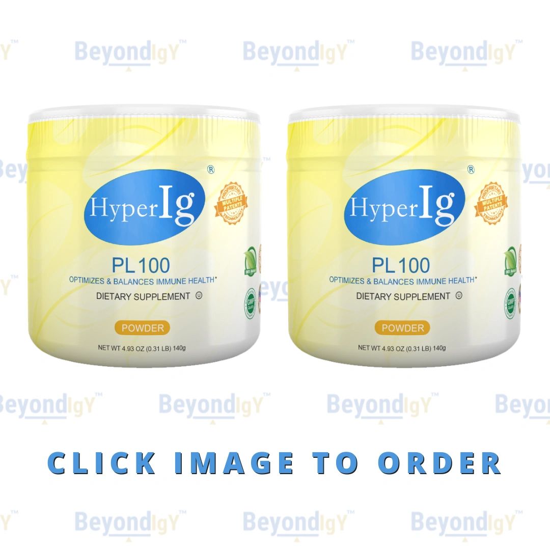 HyperIg PL100 Protein Powder - The Original Hyperimmune Egg Supplements ...