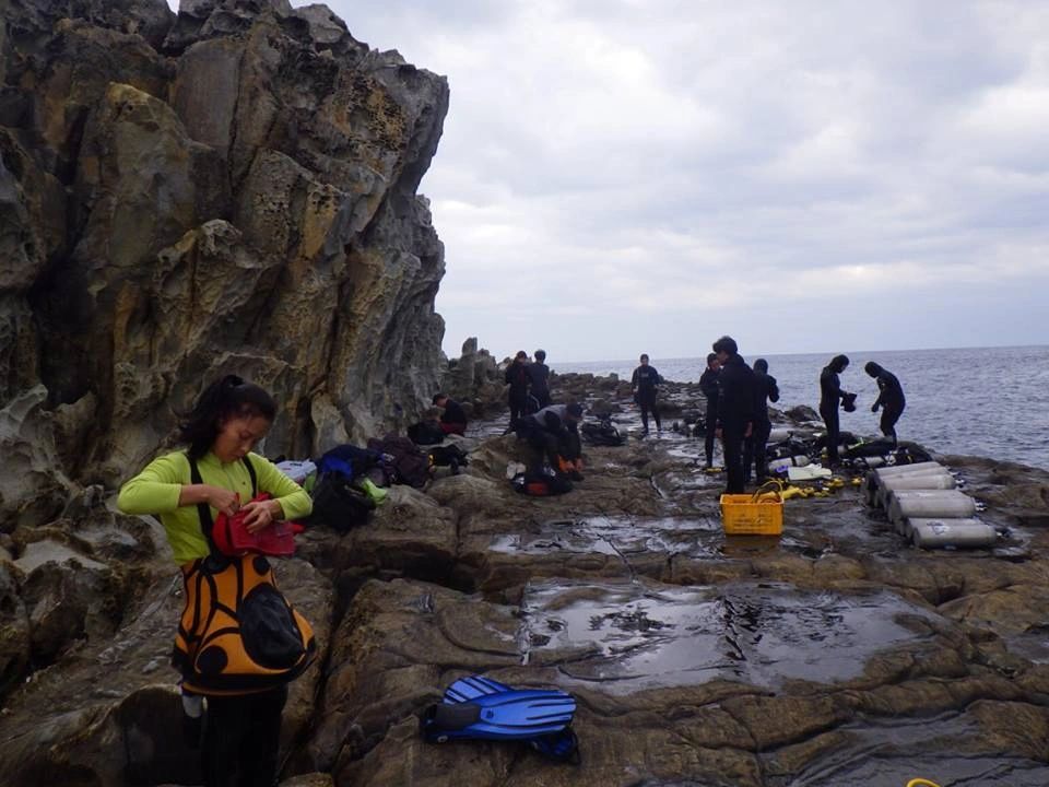 Scuba Diving in Jeju Island, South Korea