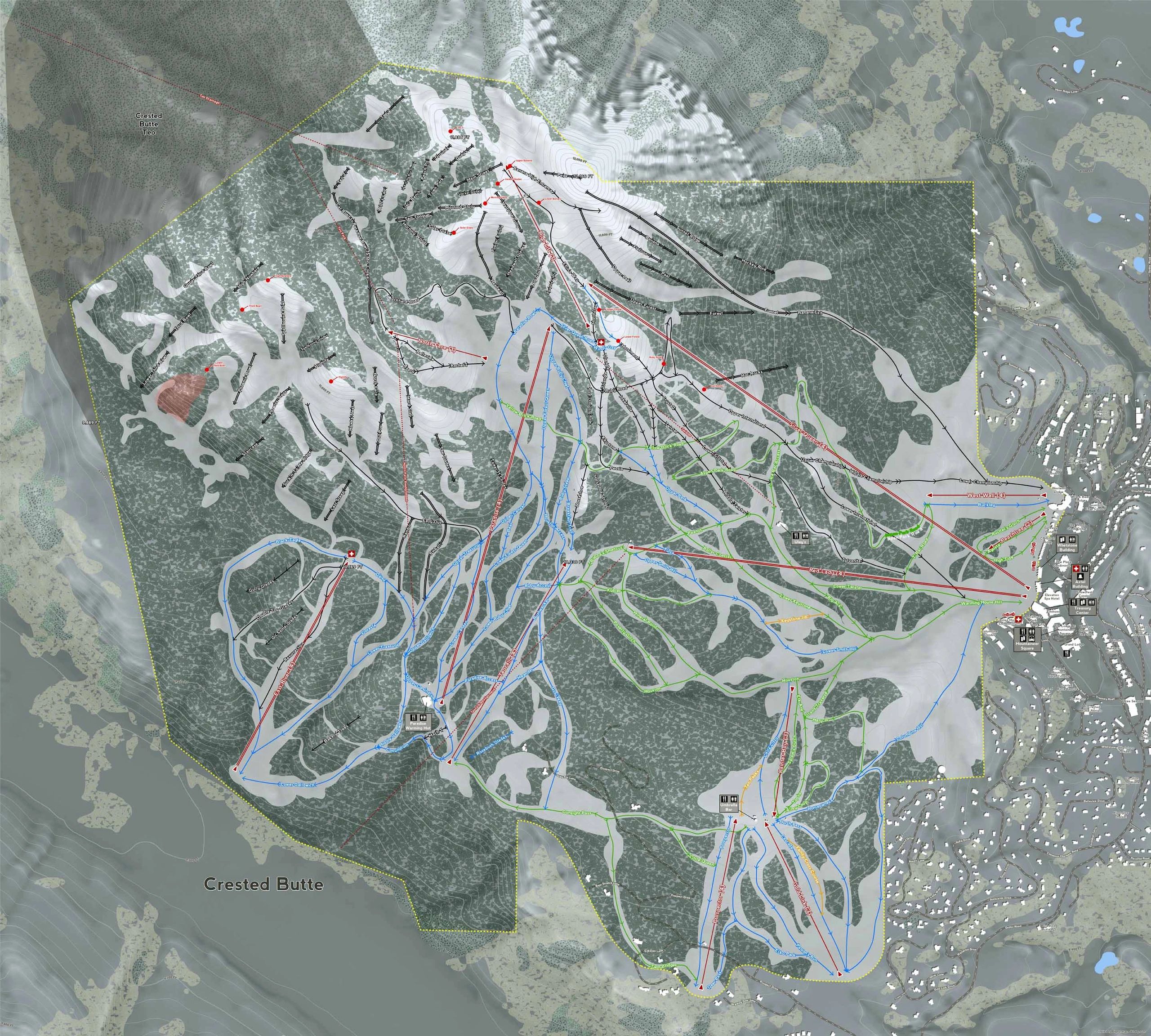 Mapsynergy -The Best Ski Resort Maps