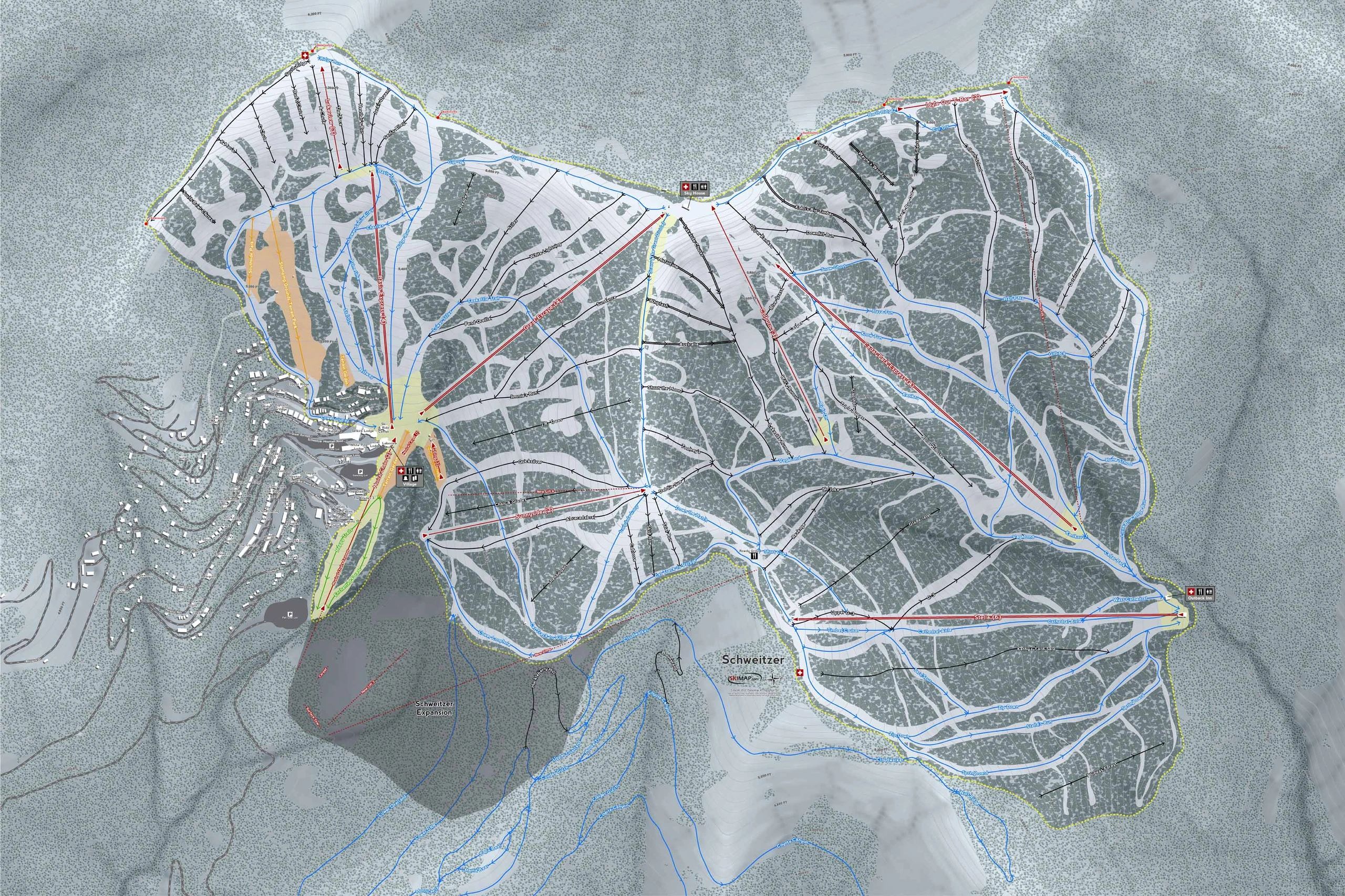 Ski Map Search - Mapsynergy