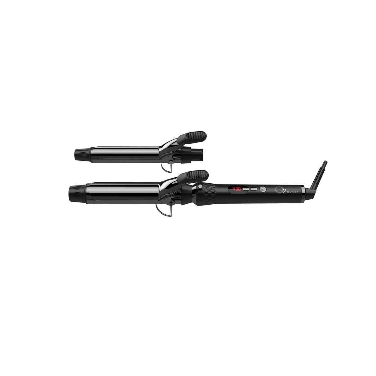 O2TEXTURE TITANIUM CERAMIC INTERCHANGEABLE CURLING IRON SET