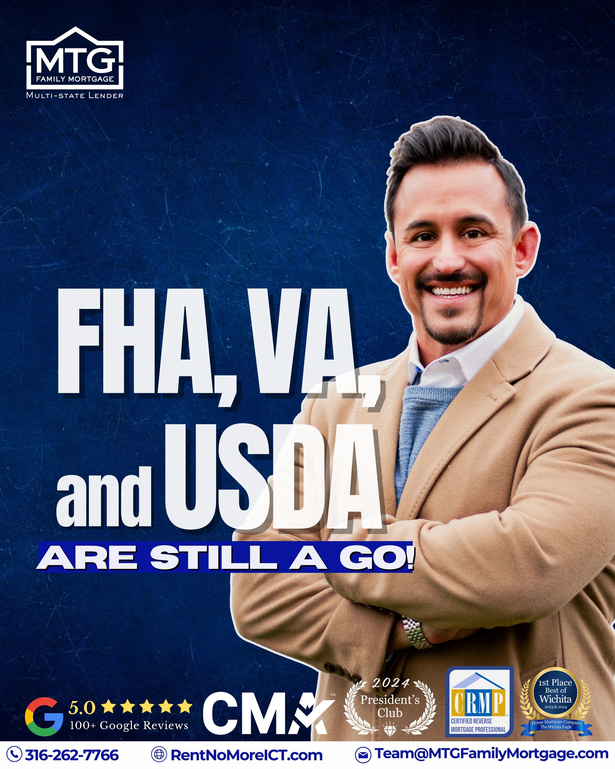 FHA, VA, and USDA are Still a Go!