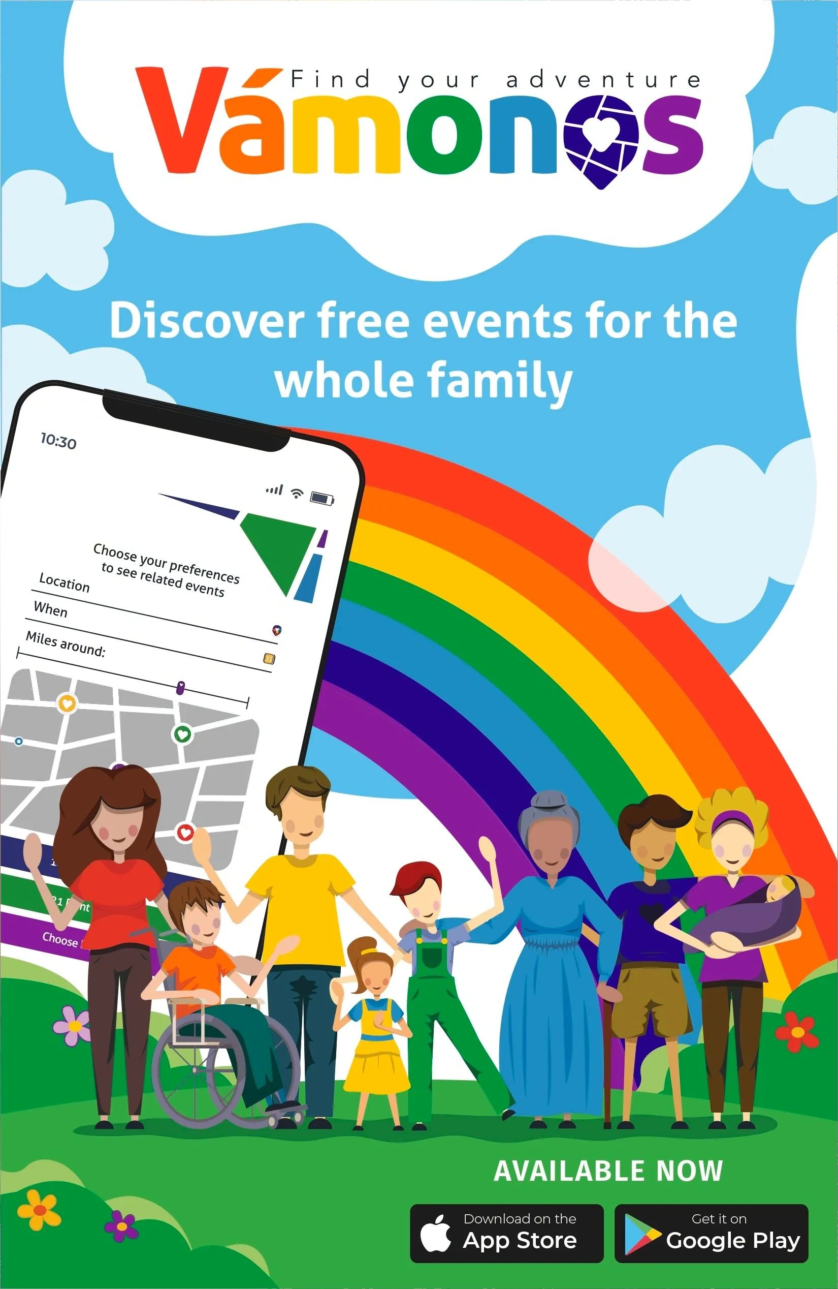 Vamonos App: Empowering Communities & Finding Free Resources