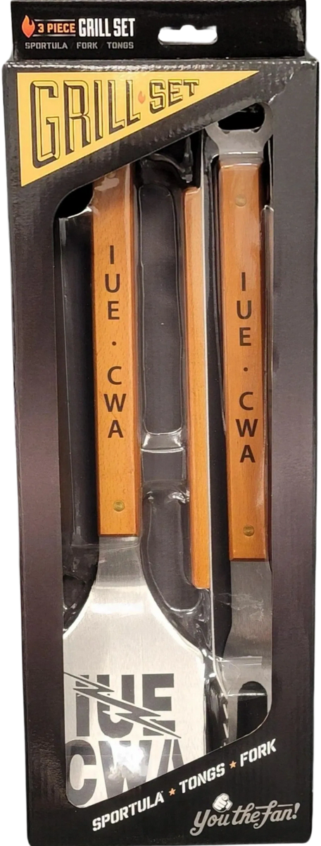 IUE-CWA CLASSIC 3 PC GRILL SET