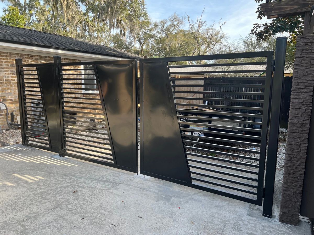 Steel Double Gates