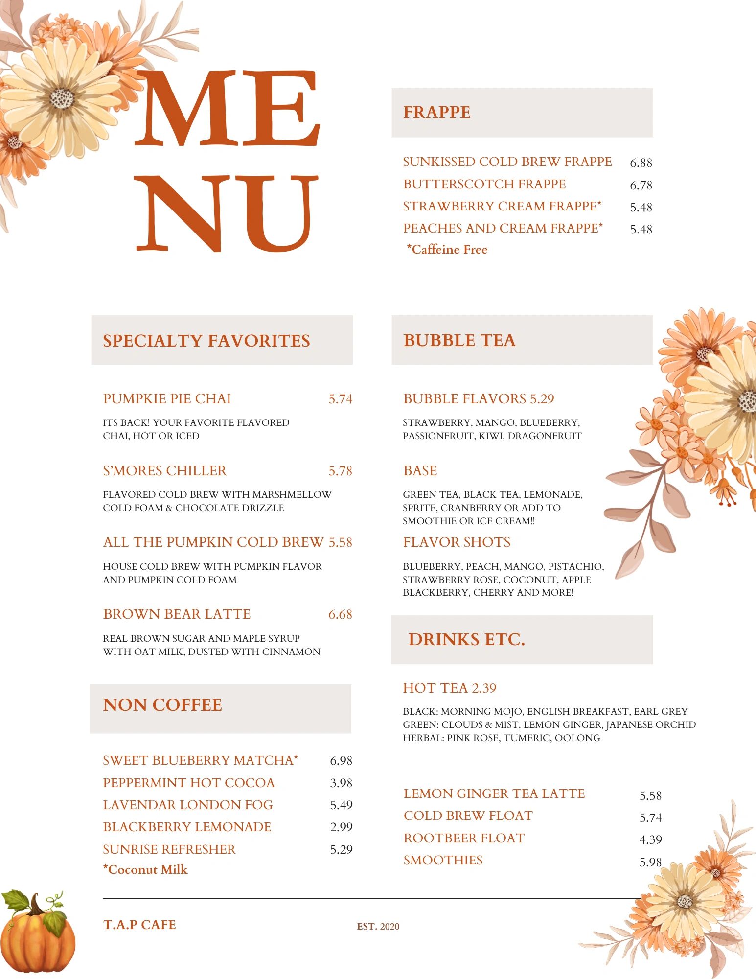 Coffee, Restaurant, Cafe - TAP Cafe - Saint Clair, Michigan