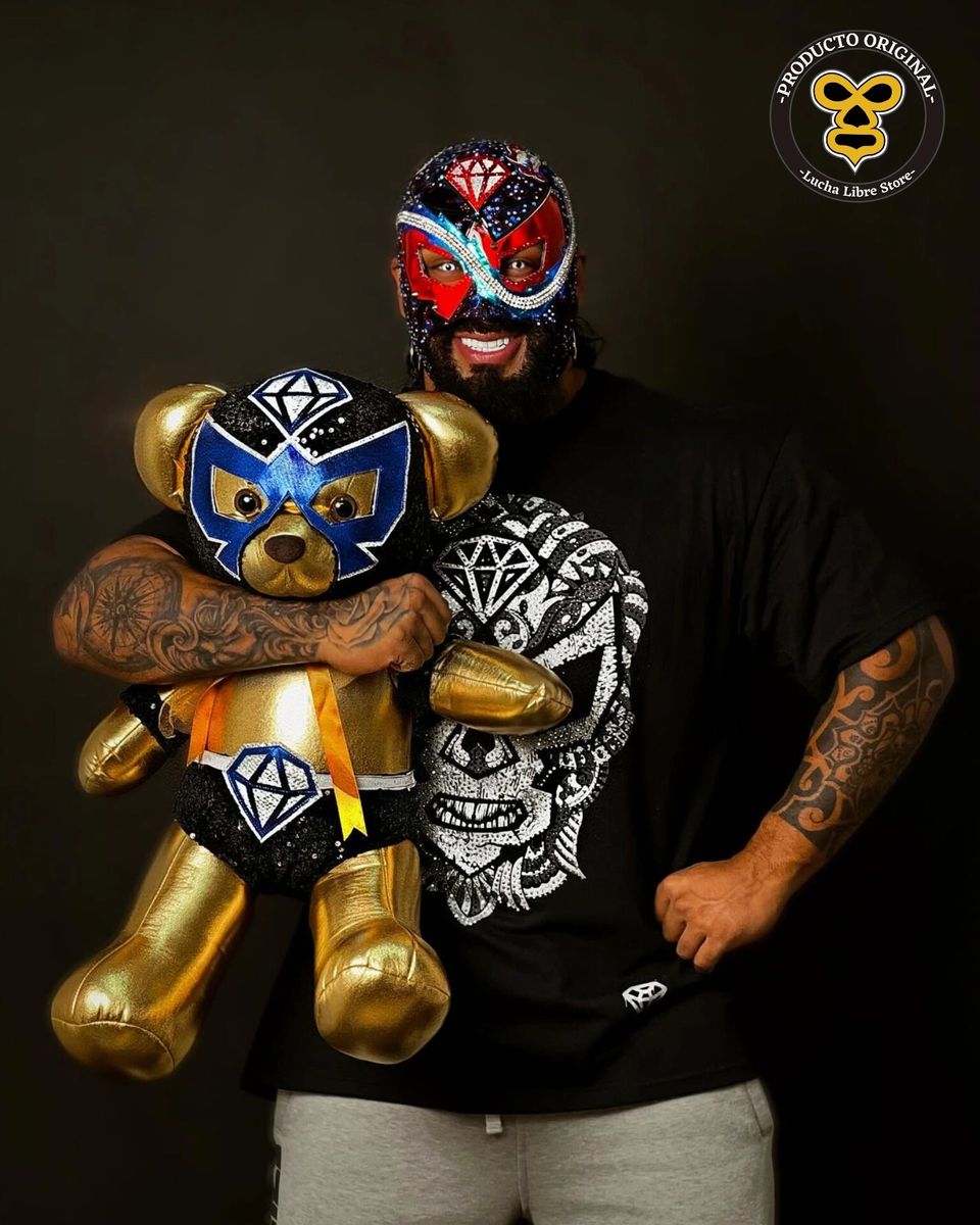 Oso Gigante DMT AZUL Original Con Autógrafo Y Video