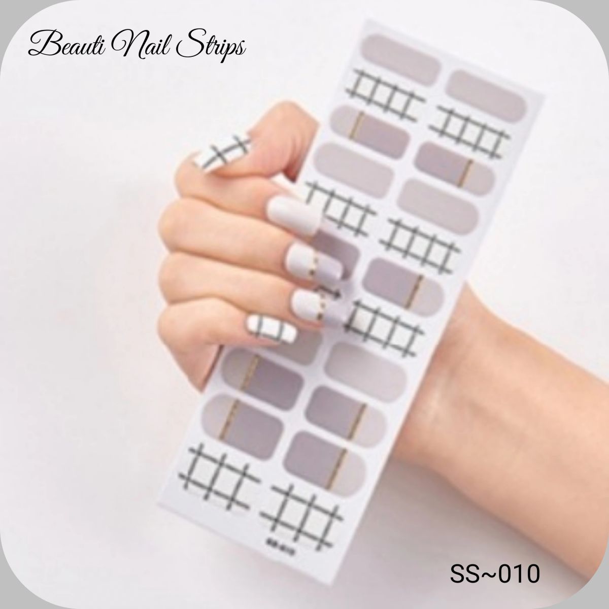 Real Gel Polish Strips/SS-010