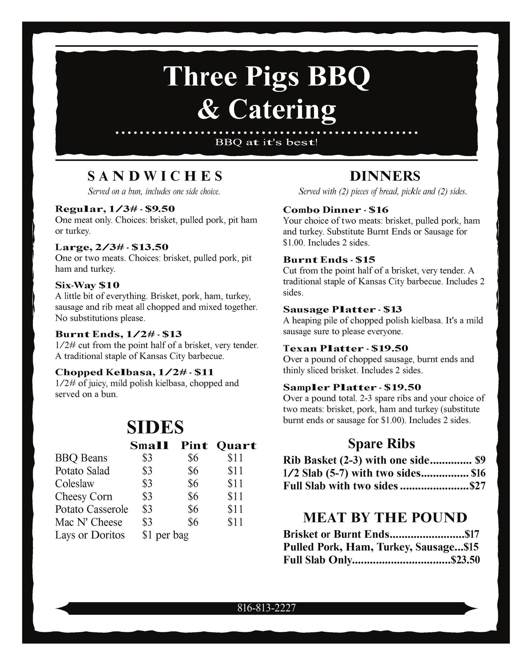Three Pigs BBQ & Catering