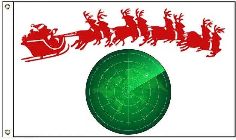 There’s a Flag for That: Santa by Radar