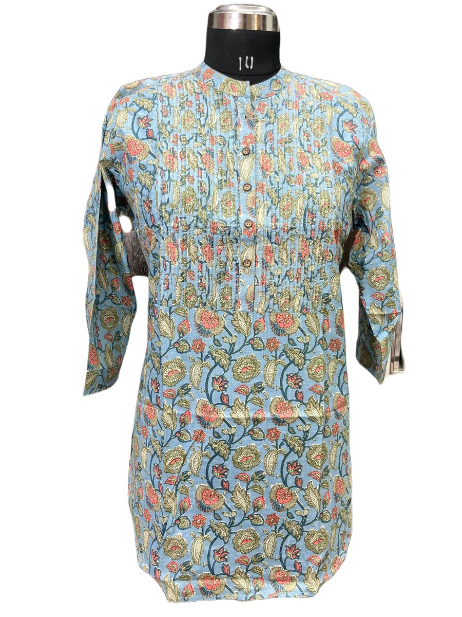 Cotton tunic/short-top